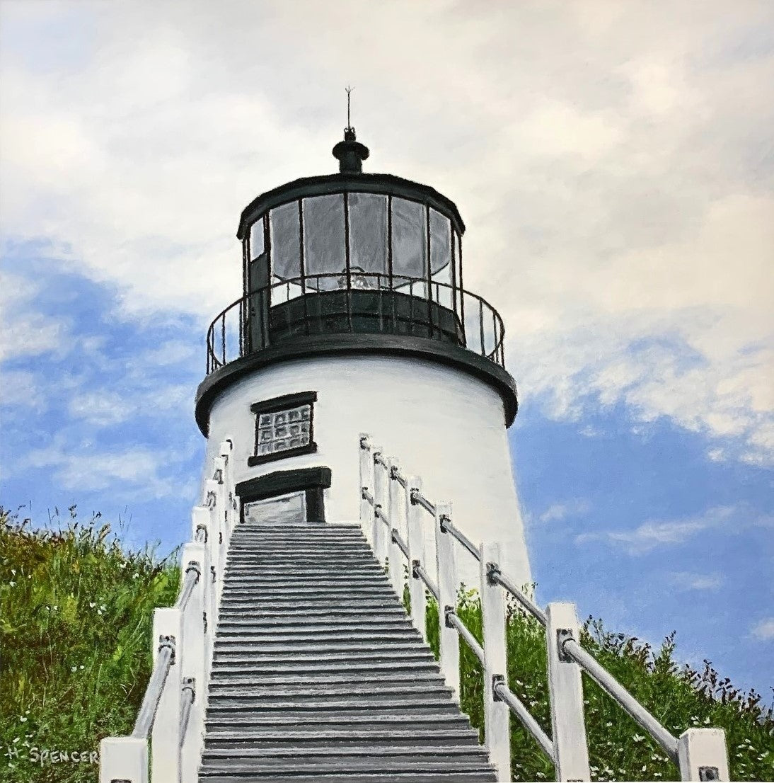 Maine's Lighthouses – Tagged "curtis light" – Small Wonder Gallery