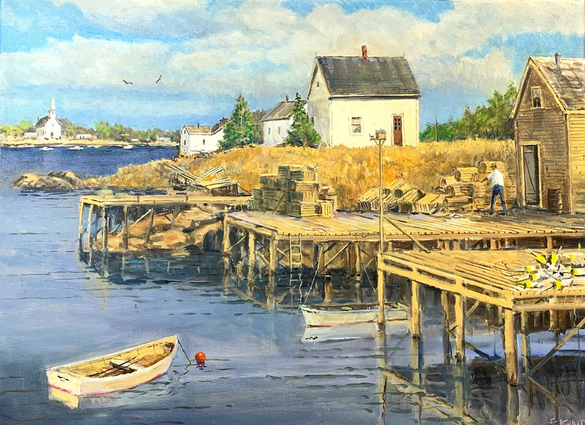 Lobsterman's Wharff – Small Wonder Gallery